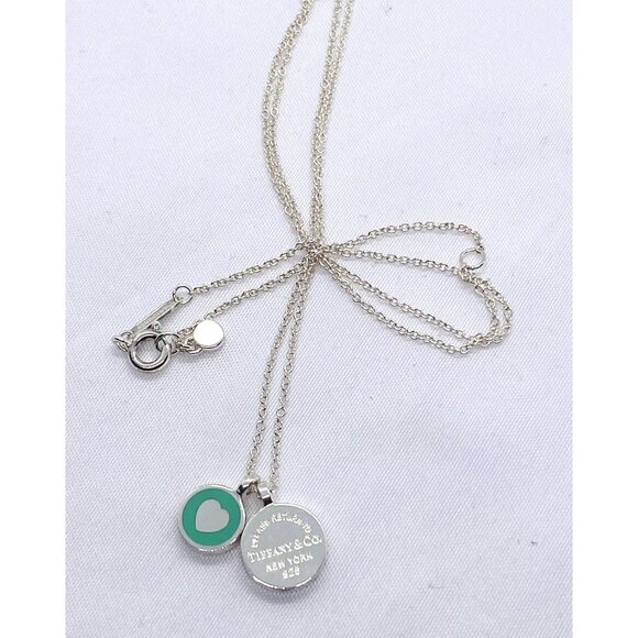 Tiffany & Co. | Jewelry | Tiffany Co Double Circle Return To Tiffany ...